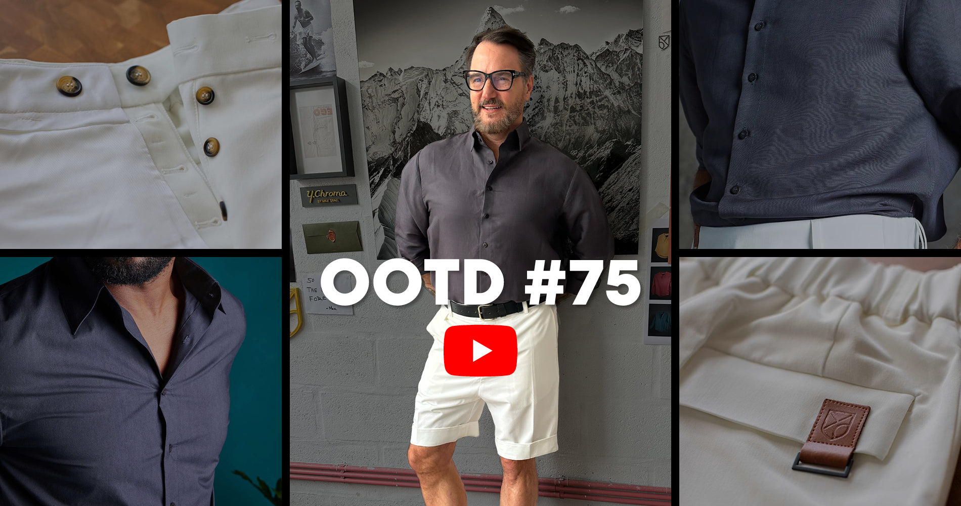 An Obsidian and White Summer Classic – Y.Chroma Apparel