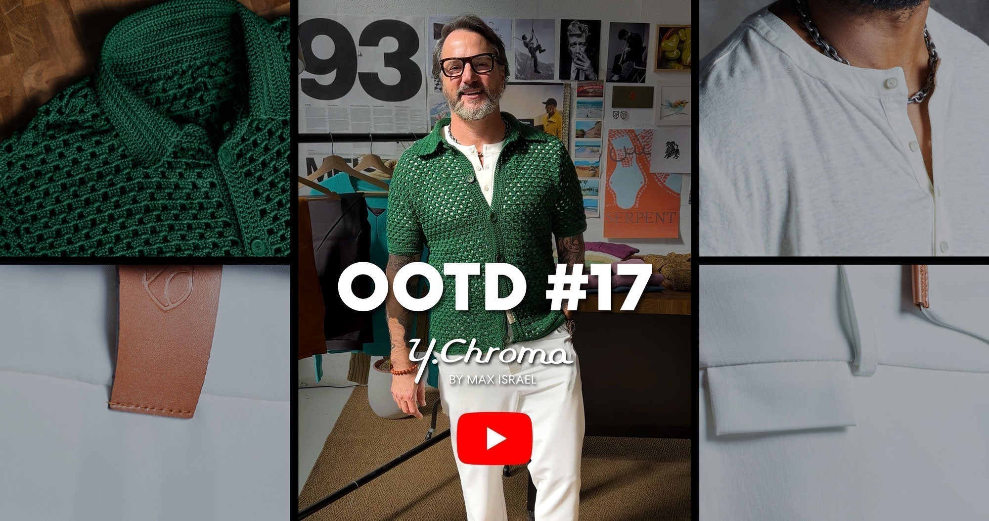 Feeling The Spring, in White and Green – Y.Chroma Apparel