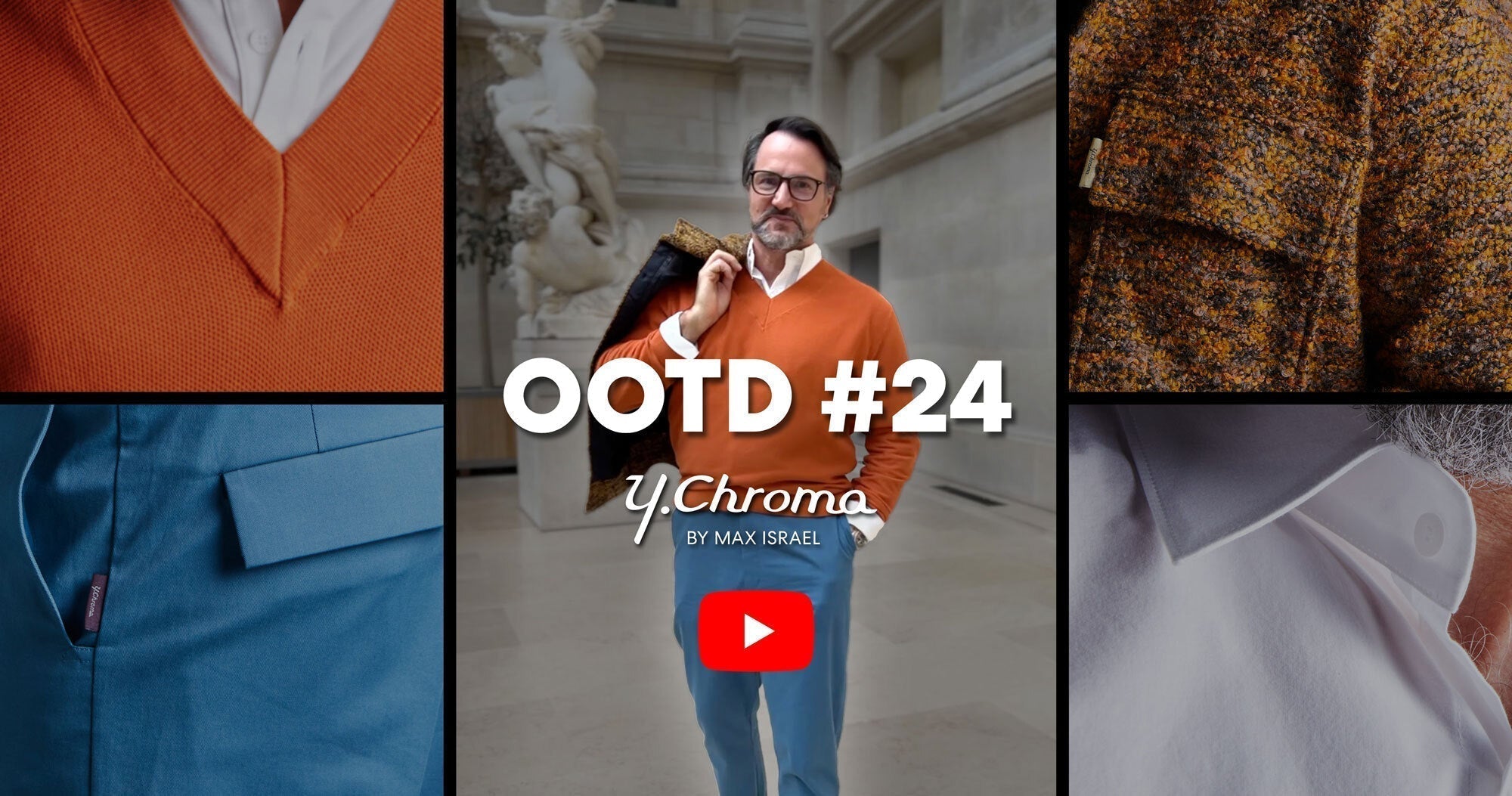 A fresh and colorful but still classic look – Y.Chroma Apparel