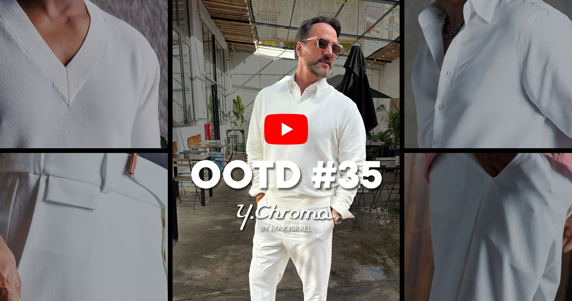 A White Lotus monochromatic look – Y.Chroma Apparel