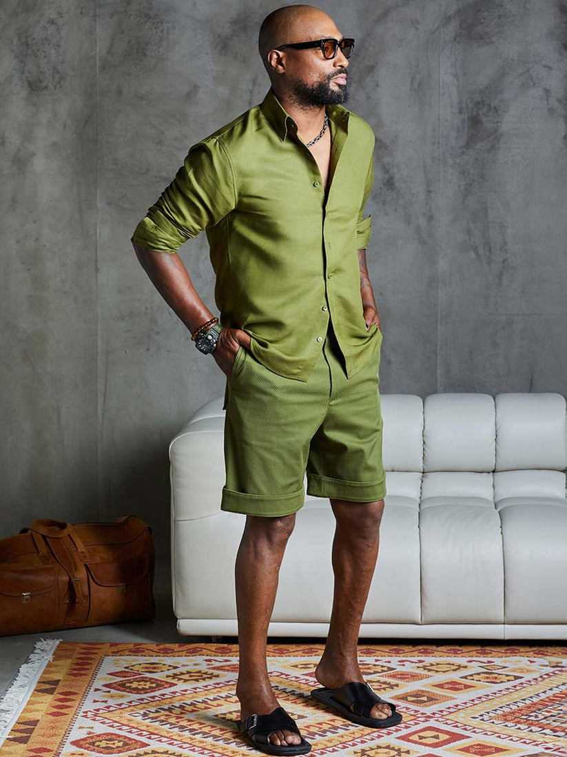 Full Cream Linen Shirt – Y.Chroma Apparel